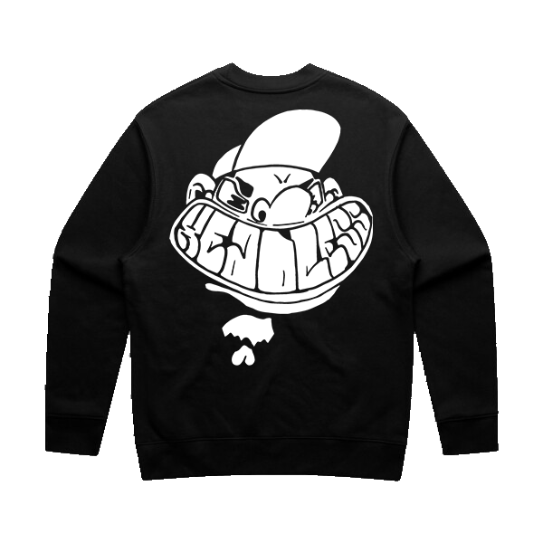 HEADLESS OG CREWNECK - BLACK – HEADLESS CLOTHING